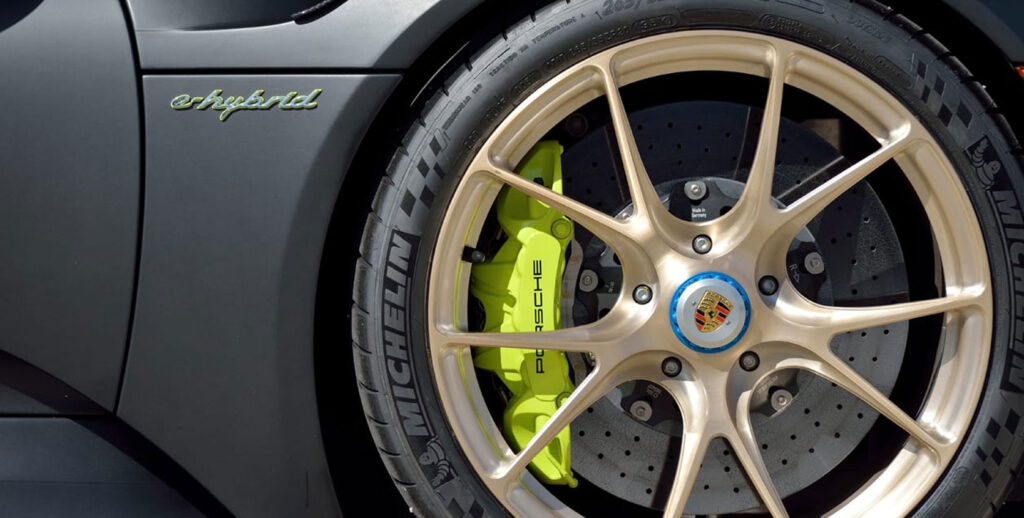 Porsche 911, 997, Cayenne, Panamera Brake Caliper Decals Sticker Set of ...