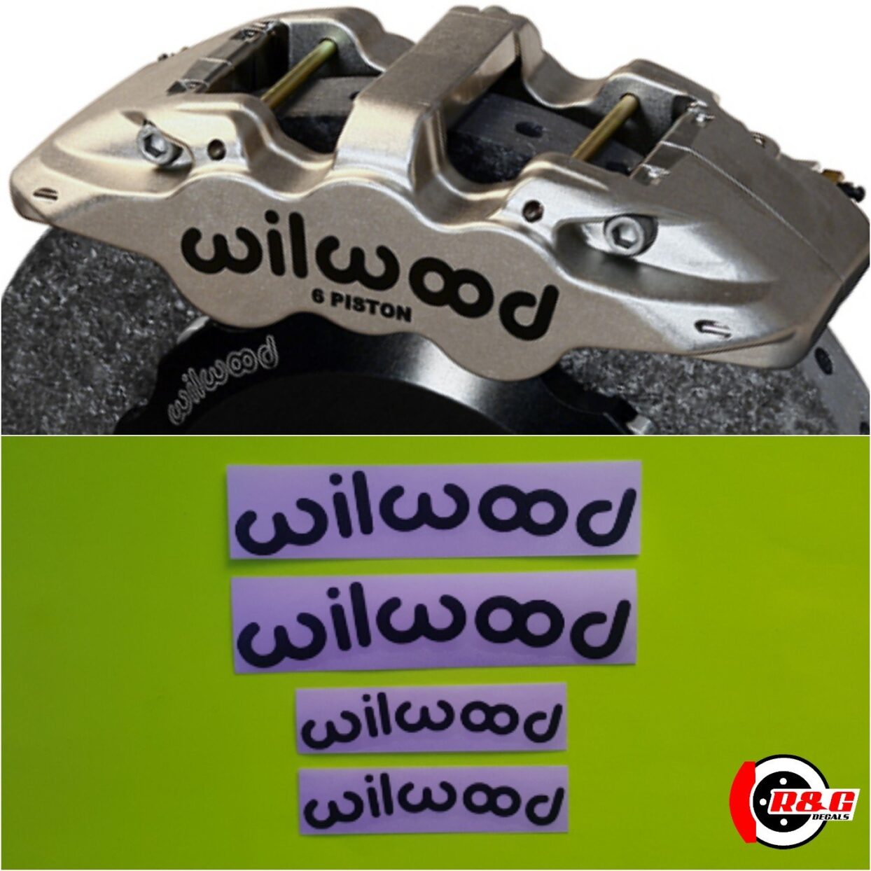 Wilwood - R&G Brake Caliper Decals Specialist