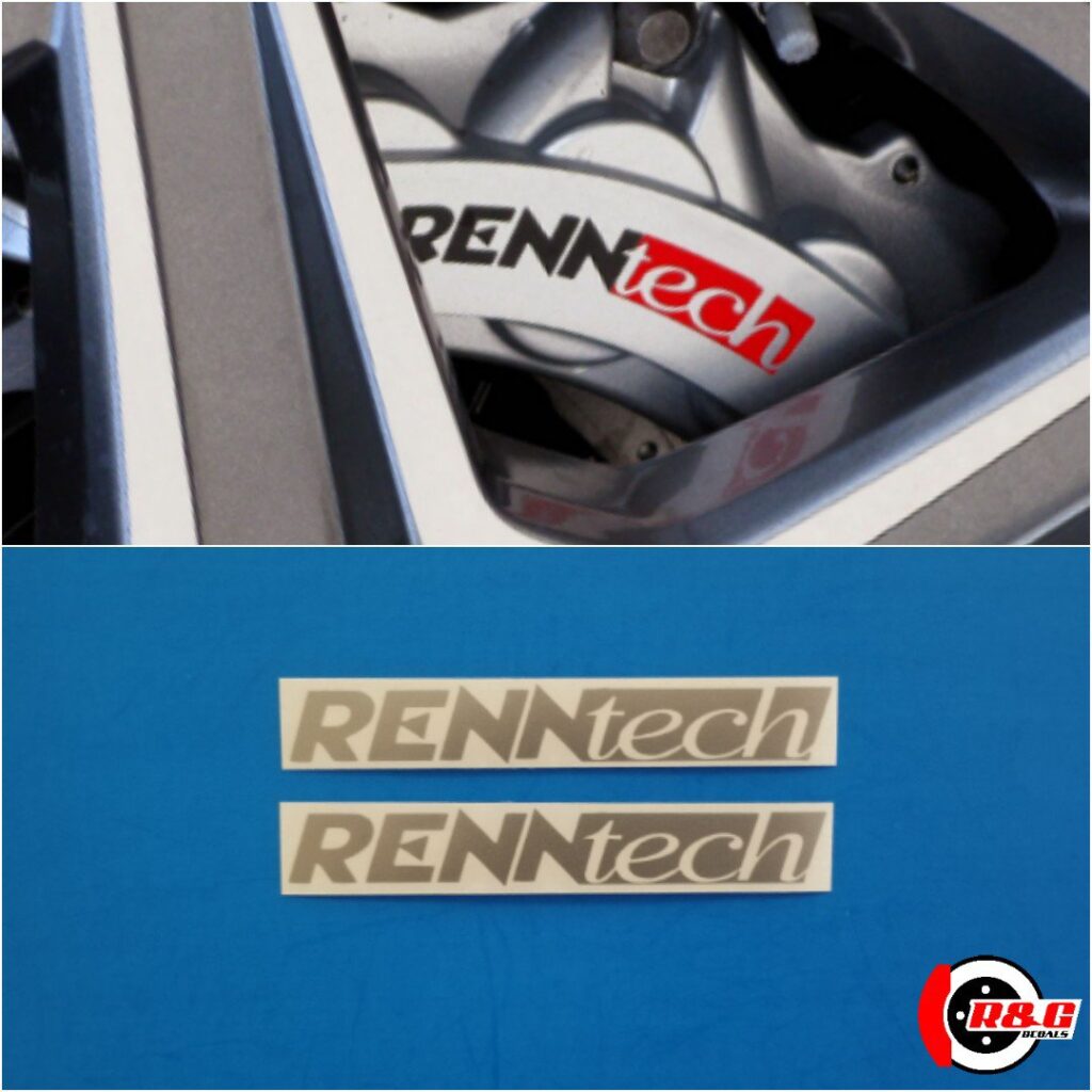 Renntech - R&G Brake Caliper Decals Specialist