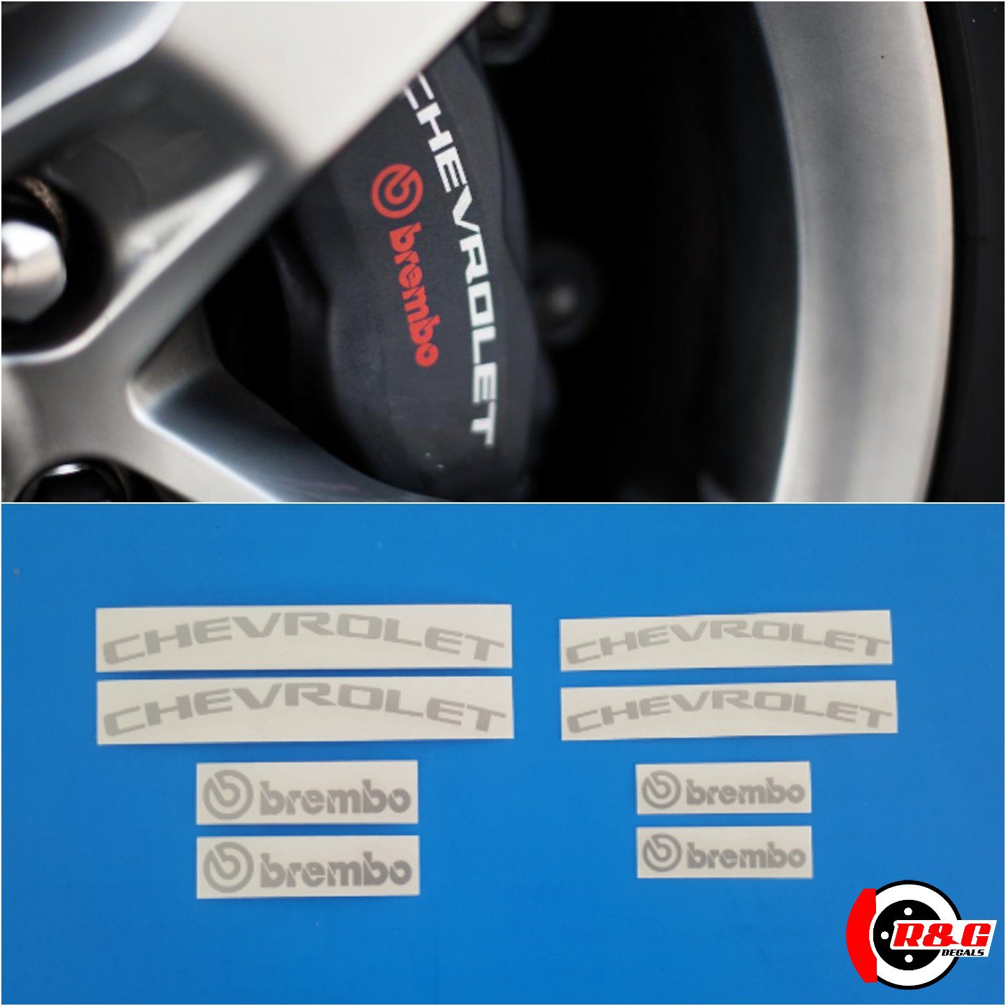 Chevrolet - R&G Brake Caliper Decals Specialist