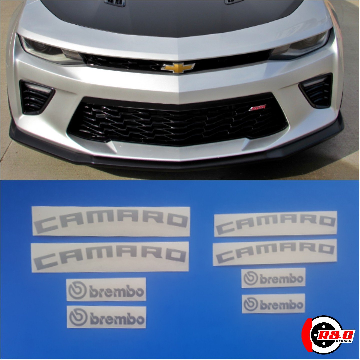 Camaro - R&G Brake Caliper Decals Specialist
