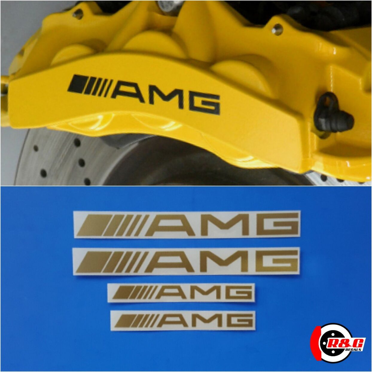 AMG - R&G Brake Caliper Decals Specialist