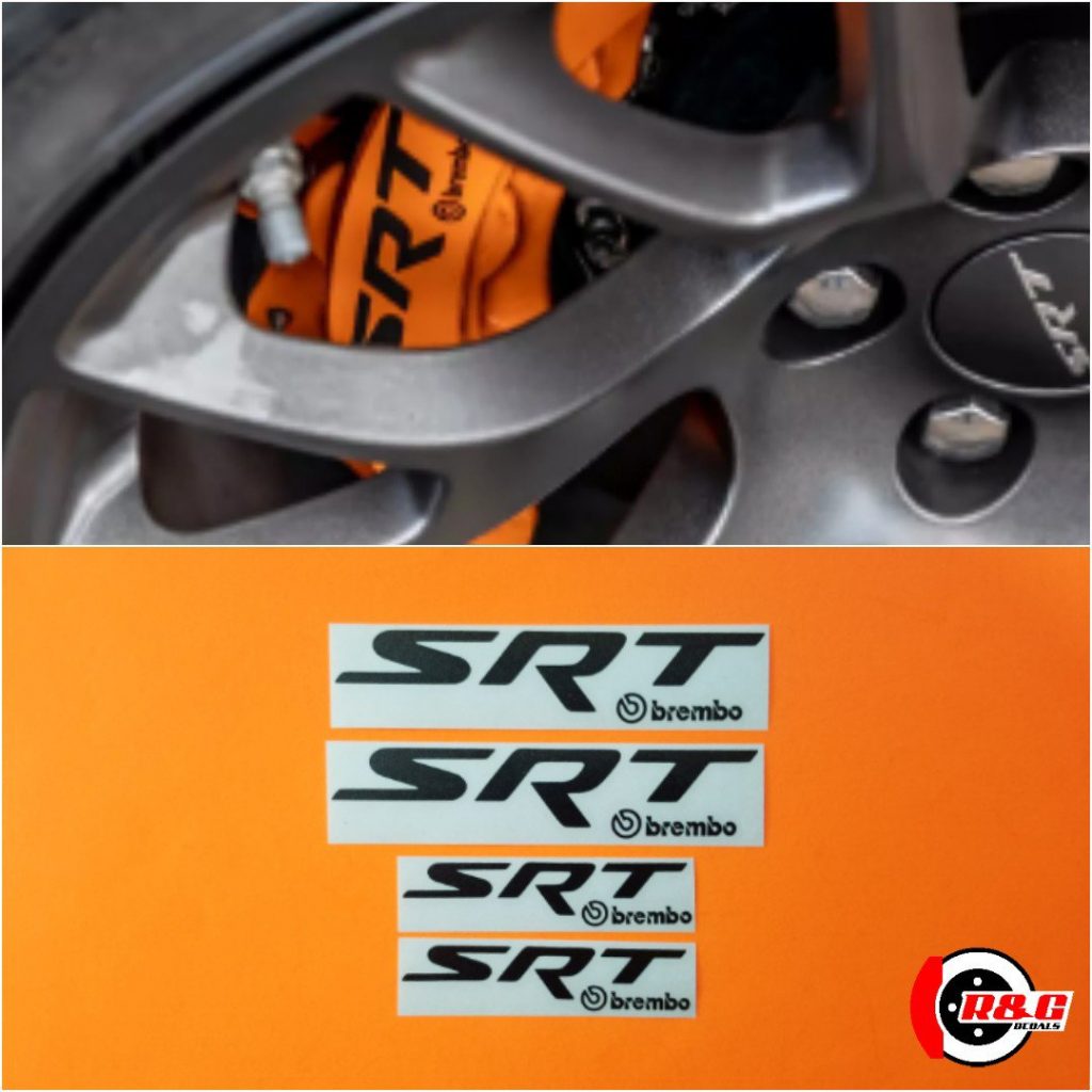Dodge Charger SRT Hellcat Redeye Brake Caliper Decals Stickers Set Of 4 dodge-charger-srt-hellcat-redeye-brake-caliper-decals-stickers-set-of-4