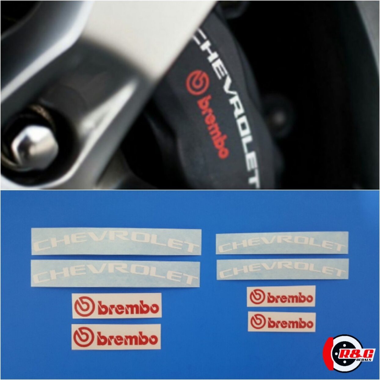 Chevrolet - R&G Brake Caliper Decals Specialist