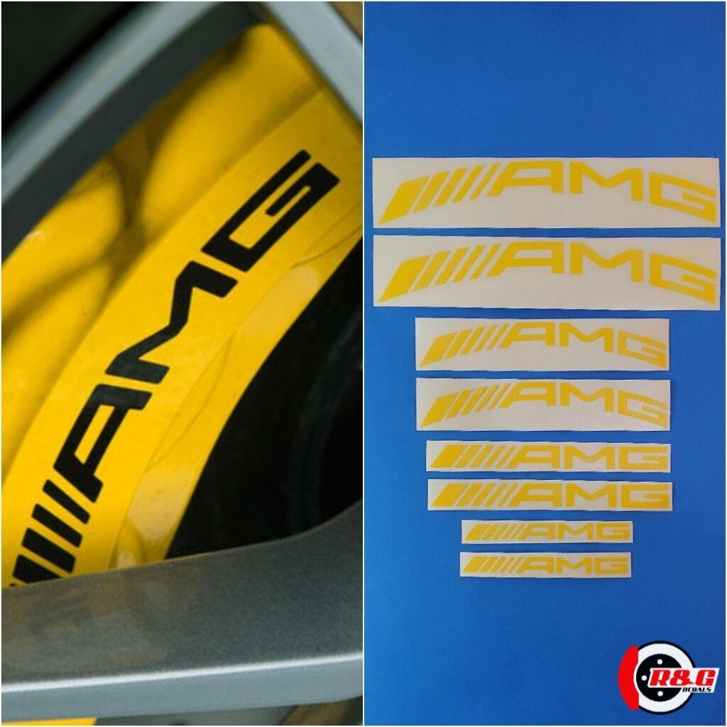 - R&G Brake Caliper Decals Specialist